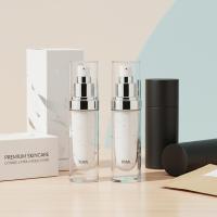 China 50ML 80ML Double Layer Acrylic Airless Pump Bottle Vacuum Packaging for Skincare for sale