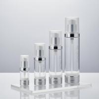 China 15ml to 120ml AS Rotary Airless Pump Bottle Vacuum Preservation Straw-Free Piston Design Eco-Friendly for sale