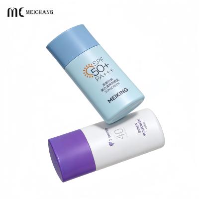 China 50ml PE Five Layer Composite Sunscreen Squeeze Bottle 14mm Caliber 167mm Height for sale