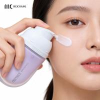 China 30ml 50ml Elliptical Acrylic Airless Pump Bottle for Makeup Packaging MC278 for sale