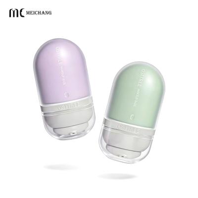 China 30ml 50ml Elliptical Acrylic Airless Pump Bottle for Makeup Packaging(MC-278) for sale