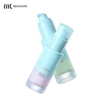 China 30ml 2-in-1 Foundation Concealer Glass Bottle with Pump Brush Applicator for sale