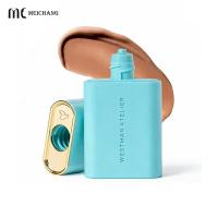 China Medical Grade PE 30g 50g Leak Proof BPA Free PCR Cosmetic Squeeze Bottle for Sunscreen Foundation for sale