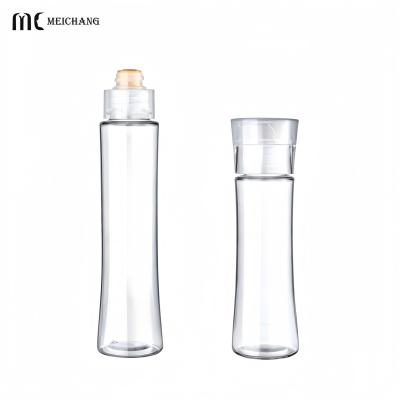 China 120ml 150ml Medical Grade Biodegradable Waist-Shaped Skincare Toner Bottle for Wet Compress for sale