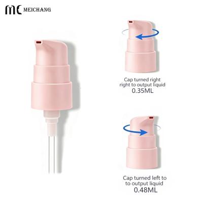 China 0.35CC 0.48CC Adjustable Dual Dose PCR Oil Pump 24/410 External Spring Temperature Resistant Precision Dispenser for sale
