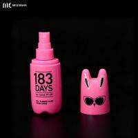 China 65mL PETG Bunny Fine Mist Spray and Lotion Bottle for Baby Skincare 122mm Height for sale