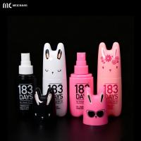 China 65mL PETG Bunny Fine Mist Spray and Lotion Bottle for Baby Skincare 122mm Height for sale