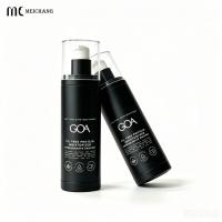 China 50ml 80ml 100ml PCR Refillable Airless Bottle with Bottom-Twist Cartridge for Active Serum Packaging for sale