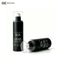 China 50ml 80ml 100ml PCR Refillable Airless Bottle with Bottom-Twist Cartridge for Active Serum Packaging for sale