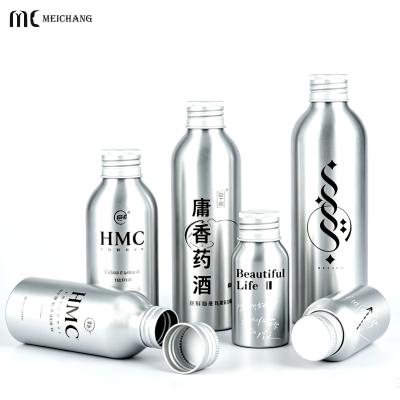 China Light-Proof Leak-Proof Aluminum Screw Cap Bottle 40ml to 250ml UV Protection for sale