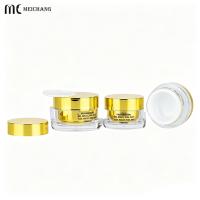 China 15G,30G 50G Luxury Double-Wall Acrylic Cream Jar for Moisturizers & Eye Creams Custom Logo Cosmetic Packaging(MC-515) for sale