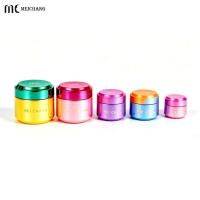 China 5G 10G 15G 30G 50G Custom PCR Electroplated double layer Cream Jar Dopamine Color Cosmetic Packaging for Skincare Brands(MC-P-556) for sale