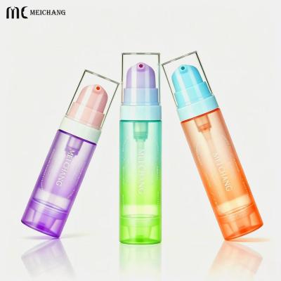 China Mini PCR Airless Pump Bottle 6ml 8ml 10ml | Recyclable Cosmetic Packaging with Custom Gradient Finish（MC-284） for sale