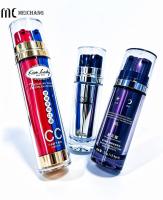 China 12.5+12.5ml / 15+15ml / 25+25ml Dual Wall Dual Chamber Double Pump Serum Bottle 0.25ml Fixed Dosage for Day & Night Skincare Packaging (Retinol & Vitamin C)（MC-1605） for sale