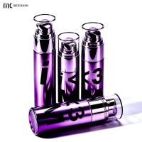 China 20g / 30g / 40g / 50g PCR Metallic Airless Bottle for Anti-Aging Cream, Serum & Medical Skincare Packaging(MC-287) for sale