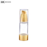 China 15ml 25ml 30ml 40ml 50ml Water Transfer Printing Pump Airless Bottle for Sustainable Skincare Packaging（MC-291） for sale