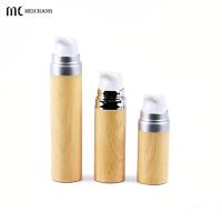 China 10ml 15ml 30ml Eco Airless Bottle Water Transfer Printing Airless Pump Bottle for Skincare Packaging（MC-293） for sale