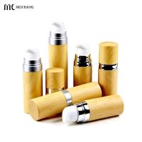 China 10ml 15ml 30ml Eco Airless Bottle Water Transfer Printing Airless Pump Bottle for Skincare Packaging（MC-293） for sale