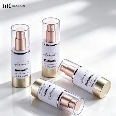 China 35ml Oval AS Airless Bottle for Sustainable Skincare Packaging（MC-294） for sale