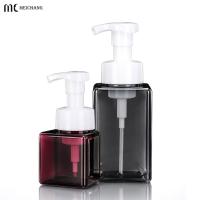 China 120ml/250ml/450ml Square PETG Foam Pump Bottle for Cosmetic Packaging, Facial Cleanser, Foaming Hand Wash and Body Wash（MC-1800） for sale