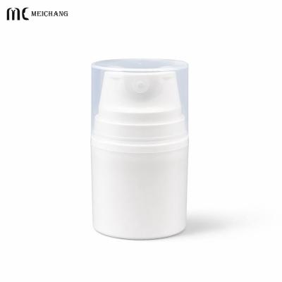 China 30ml-150ml Self-Sealing Airless Pump Bottle with Protective Cap | PP Vacuum Cosmetic Packaging Bottle（MC-227） for sale