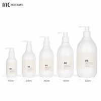 China 100ml-500ml Round PE Shampoo Bottle with Lotion Pump Custom Plastic Personal Care Packaging Bottle（MC-440） for sale