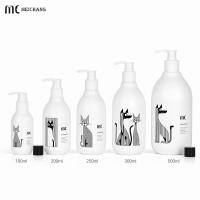 China 100ml-500ml Round PE Shampoo Bottle with Lotion Pump Custom Plastic Personal Care Packaging Bottle（MC-440） for sale
