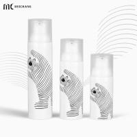 China 30ml 50ml 75ml Refillable PP Airless Lotion Pump Bottle for Eye Cream and Skincare Packaging(MC-228) for sale
