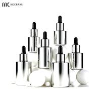 China 15ml 30ml 40ml 50ml Antioxidant Serum Glass Dropper Bottle with Light Protection, Premium Borosilicate Glass Packaging（MC-620) for sale