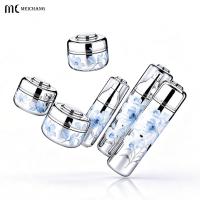 China Refillable Glass Skincare Packaging Set with Freshness-Sealing Design for Sustainable Beauty Brands for sale
