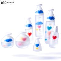 China Patented Luxury Glass Cosmetic Packaging Set with Metallic Finish and Complete Skincare Matrix for sale