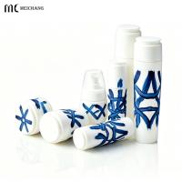 China 30g/50g/30ml/50ml/90ml/110ml Premium Glass Skincare Packaging Set with Creative Caps Multi-Size Glass Bottles & Cream Jars(MC-326) for sale