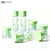 China 50g/45ml/110ml/145ml Light-Blocking Refillable Glass Skincare Packaging Set – Customizable UV-Protective Cosmetic Bottles & Cream Jar for Sustainable Beauty Brands(MC-327) for sale
