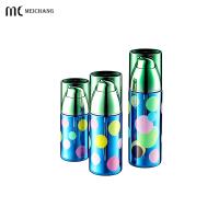 China 30g/50g/40ml/80ml/100ml Luxury Vacuum Metallized Light-Barrier Glass Skincare Packaging Set with Lotion Pump Bottle & Cream Jar (MC-328) for sale