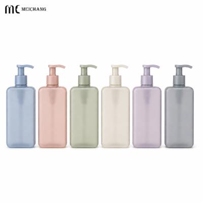 China 250ml/450ml/550ml/980ml Biodegradable PE Lotion Pump Bottle for Sunscreen & Body Care(MC-443) for sale