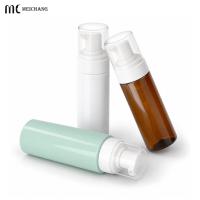 China 30ml 50ml 60ml 100ml 150ml 200ml Round PET Foaming Pump Bottle for Facial Cleanser Skincare Packaging（MC-1801） for sale