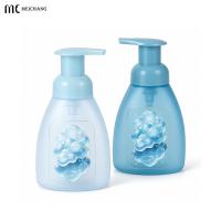 China 300ml Soft PE Oval Foaming Pump Bottle for Facial Cleanser（MC-1802） for sale