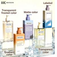 China 60ml/150ml/200ml/300ml/400ml/250g/350g Square PET Hair Care Packaging Set with Lotion Pump, Fine Mist Spray & Hair Oil Nozzle(MC-333) for sale