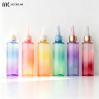 China 5-250ml PET Squeeze Bottle with Pointed Twist Cap for Hair Oil & Scalp Care(MC-1418) for sale