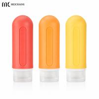 China 89ml Refillable Capsule Silicone Travel Bottle Set(MC-1419) for sale