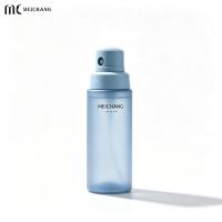 China 60ml 100ml 150ml Round PCR HDPE Powder Spray Bottle for Skincare Powder Packaging (MC-1504) for sale
