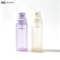 China 60ml 100ml 150ml Round PCR HDPE Powder Spray Bottle for Skincare Powder Packaging (MC-1504) for sale