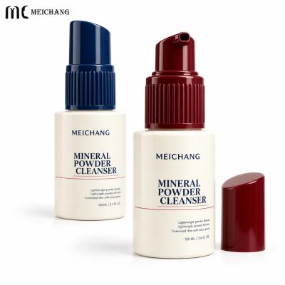 China 60ml 80ml 120ml Custom PET Powder Spray Bottle with Powder Pump (MC-1507) for sale