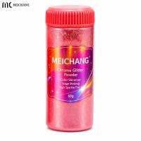 China 30g 60g HDPE Cosmetic Glitter Powder Bottle with Sifter Cap (MC-1512) for sale