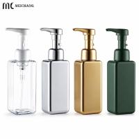 China 500ml / 600ml Refillable Square PET Foaming Pump Bottle, with a 1.5cc foaming dispenser（MC-1806） for sale