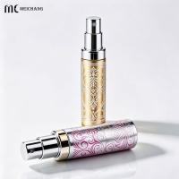 China Vintage Engraved Metal Perfume Atomizer, 3ml Refillable Portable Fragrance Spray Bottle (MC-1209) for sale