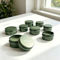 China 5g, 10g, 15g, 20g, 30g, 50g, 60g and 80g Refillable Anodized Aluminum Tins with Screw Top for Solid Perfume, Lip Balm & Herbal Salve(MC-808） for sale