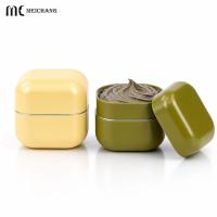 China 5–10g Mini Square Aluminum Tin with Rounded Corners for portable balm, solid perfume, hair wax and other small-format product packaging (MC-811） for sale