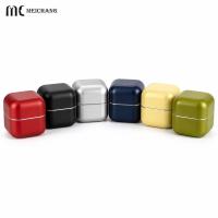 China 5–10g Mini Square Aluminum Tin with Rounded Corners for portable balm, solid perfume, hair wax and other small-format product packaging (MC-811） for sale