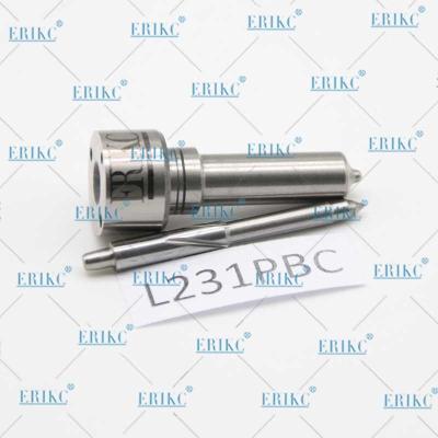 China ERIKC L231 PBC diesel fuel injector nozzle L231PBC spraying nozzles L231PBC for BEBE4C16001 for sale
